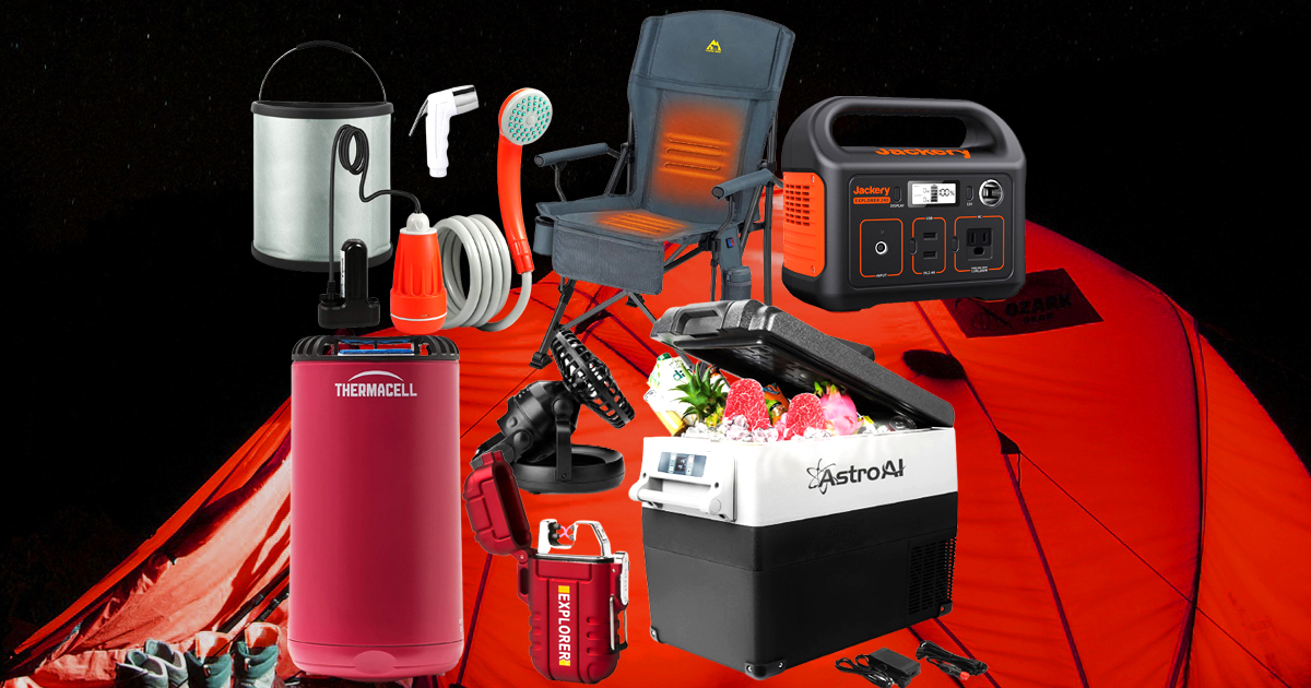 7 Top Gadgets That'll Make Camping A Whole Lot More Enjoyable