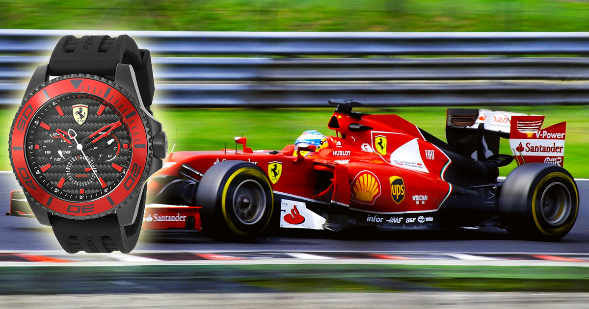 Gift Ferrari Watches To Car Enthusiasts And Speed Junkies