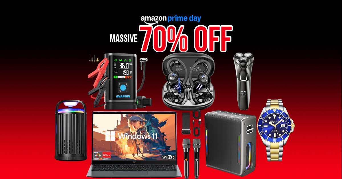 Final Prime Day! Massive 70% Off Gadget Deals Worth Grabbing Now!