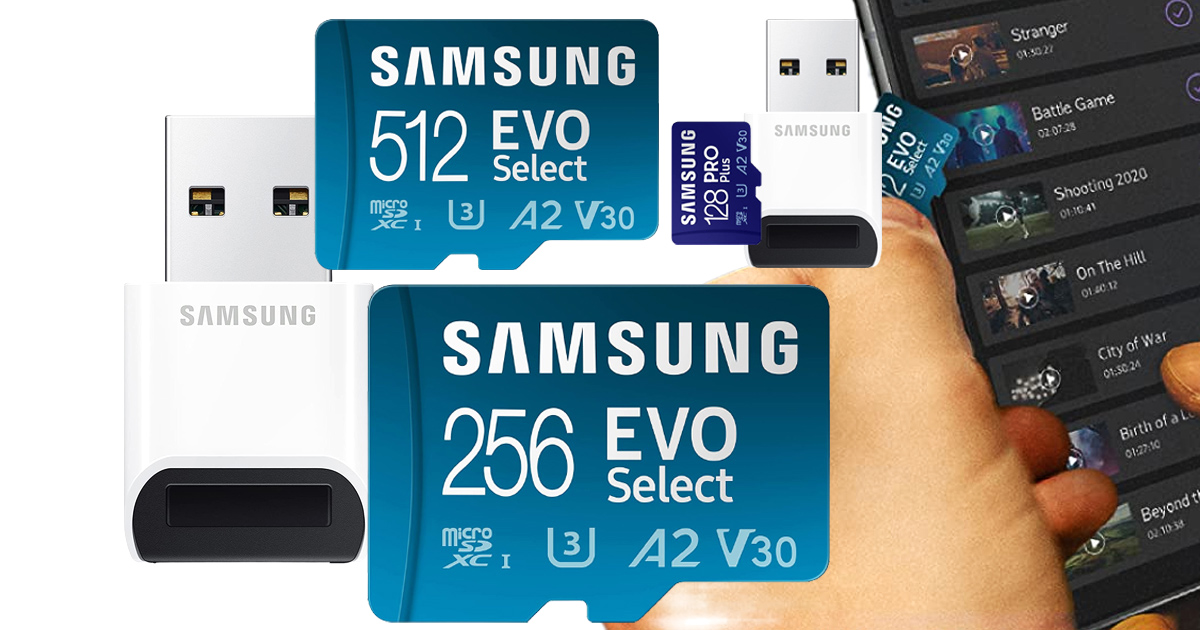 The Prices For These 3 Top Samsung Memory Cards Are Bonkers. Low As $20