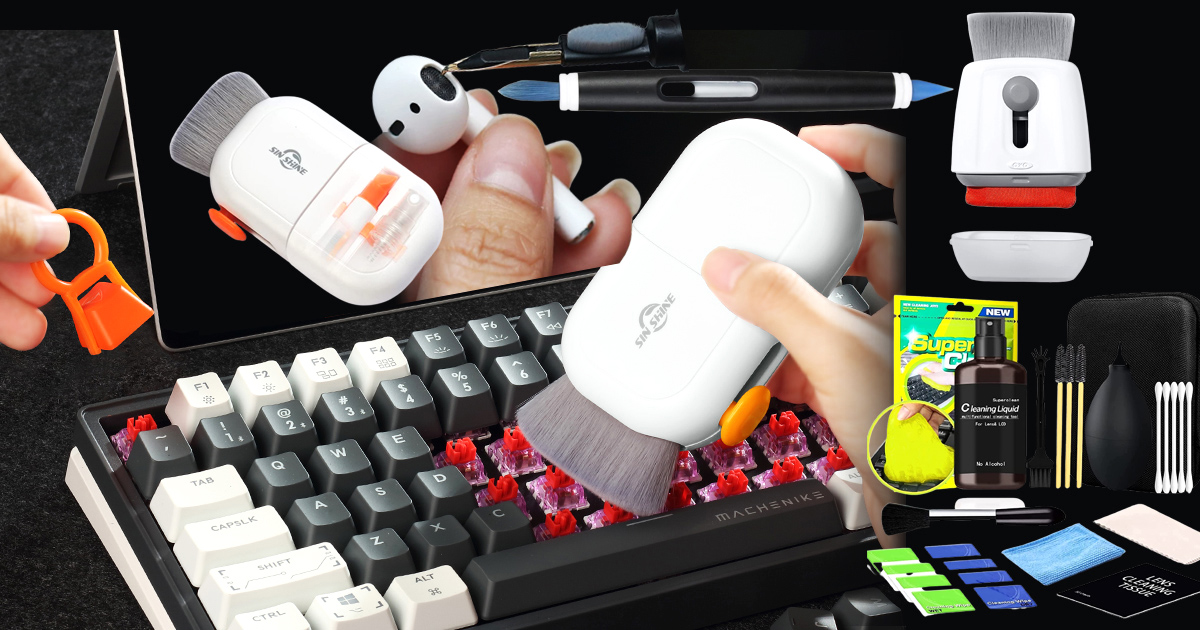 5 Top Gadgets For Cleaning Your Keyboard, Camera And Sensitive Devices