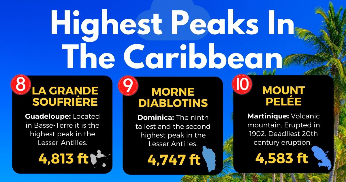 These Are The 10 Highest Mountain Peaks in the Caribbean