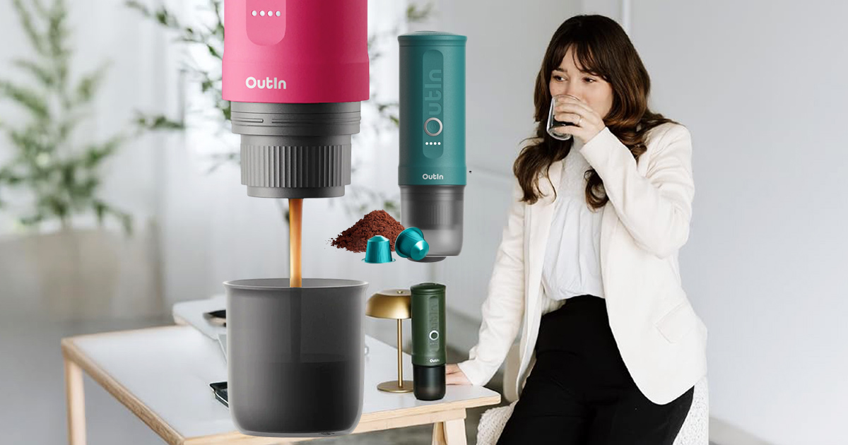 This Ingenious Portable Espresso Machine Brings The Café Anywhere ...